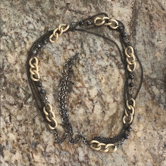 New York & Company | Jewelry | New York Co Layered Chain Long Necklace ...